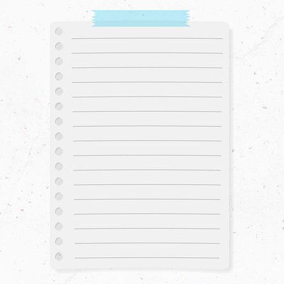 Blank note paper texture background | Premium Vector - rawpixel