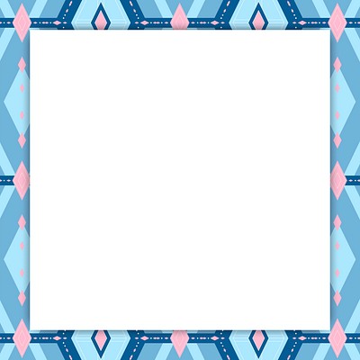 Bright blue geometric seamless patterned | Premium Vector - rawpixel