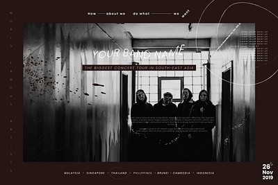 Boy band concert advertisement poster | Premium Vector - rawpixel