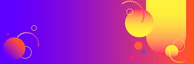 Colorful gradient banner design vector | Premium Vector - rawpixel