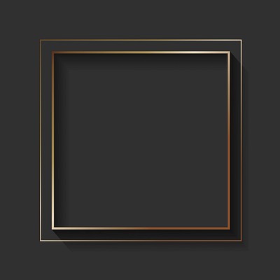 Blank square black abstract frame | Premium Vector - rawpixel