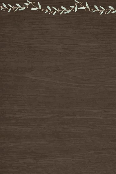 Leaf on brown background vector | Premium Vector - rawpixel