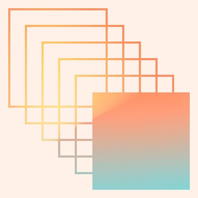 Colorful rectangle gradient element vector | Premium Vector - rawpixel