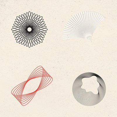 Abstract 3D design elements collection | Premium Vector - rawpixel
