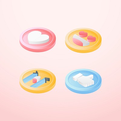 Various emoticons collection transparent png | Premium PNG - rawpixel