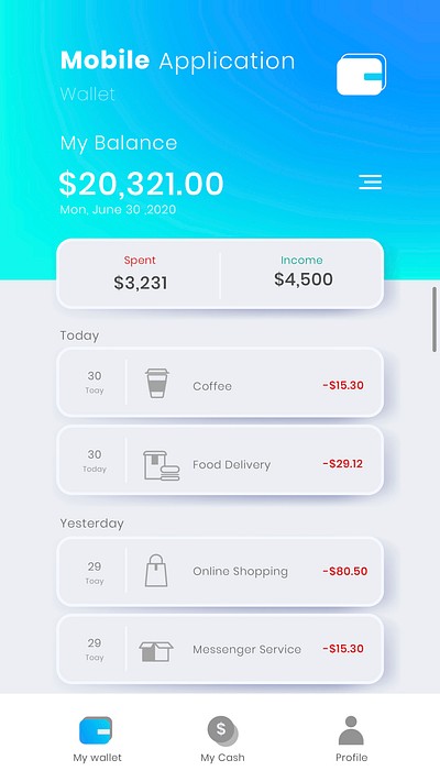 Mobile application with unresolved payments | Free Vector - rawpixel