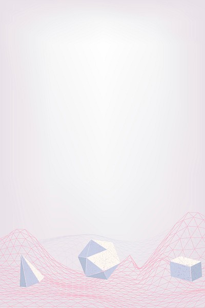 Geometric shapes png pink wireframe | Premium PNG - rawpixel
