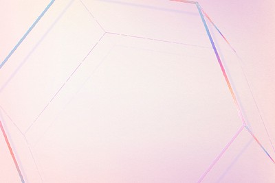 Pink geometric png hexagonal prism | Premium PNG - rawpixel