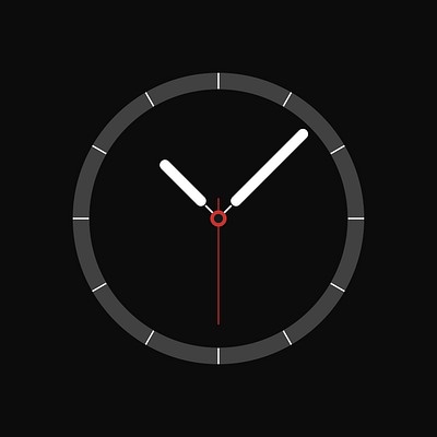 Png modern analog clock design | Premium PNG Sticker - rawpixel