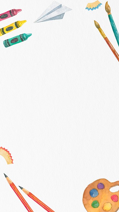 Education frame psd art tools | Premium PSD - rawpixel