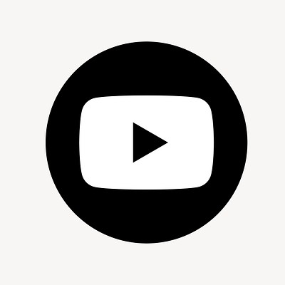 YouTube flat graphic icon social | Premium Icons Sticker - rawpixel