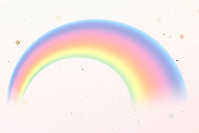 Png rainbow light design element | Premium PNG Sticker - rawpixel
