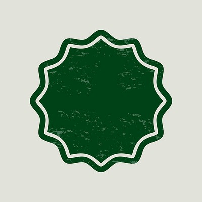 Shape png blank badge sticker | Premium PNG Sticker - rawpixel