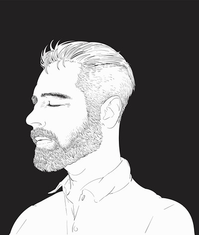 Hand drawing illustration human face | Free Photo Illustration - rawpixel