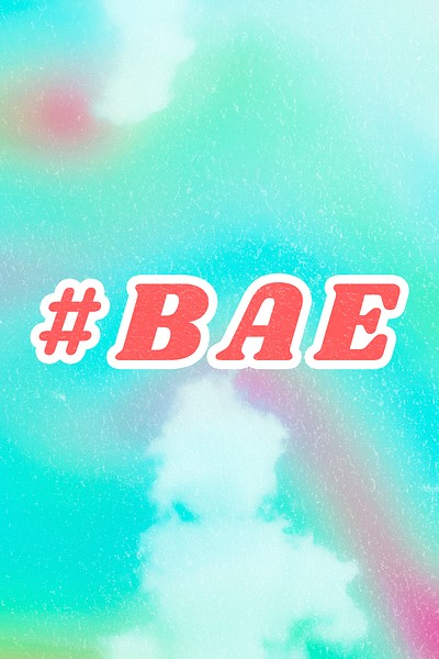 Retro bright blue #BAE trendy | Free Photo - rawpixel