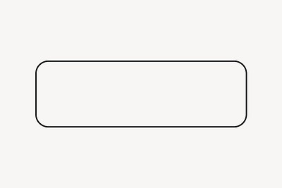 Png rectangle line frame sticker, | Premium PNG - rawpixel