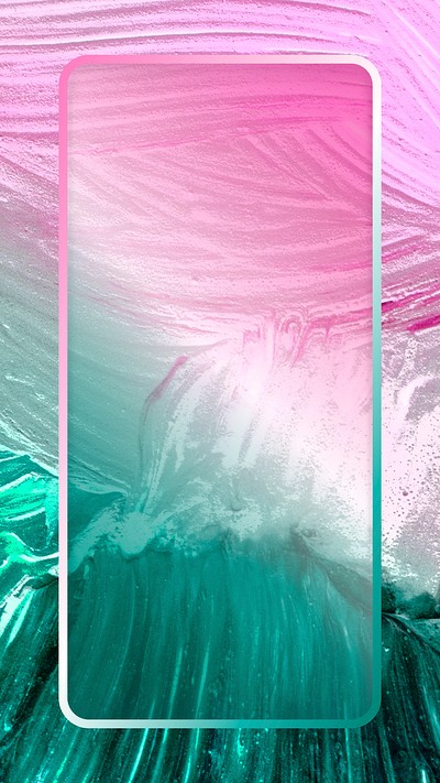 Rectangle frame abstract mobile phone | Premium Vector - rawpixel