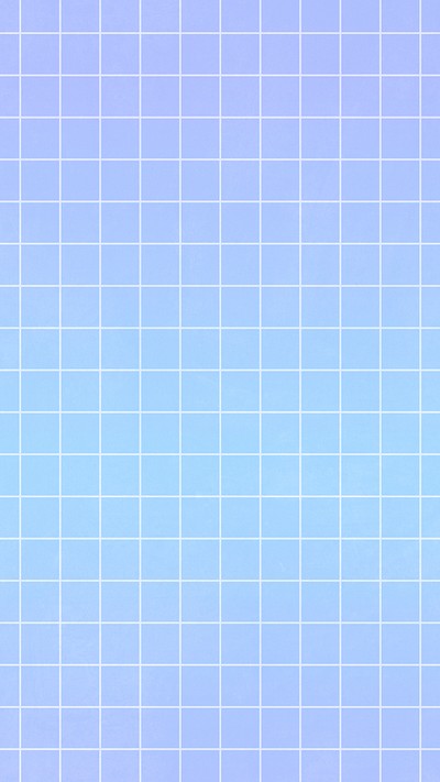 Blue grid mobile wallpaper, aesthetic | Free Photo - rawpixel