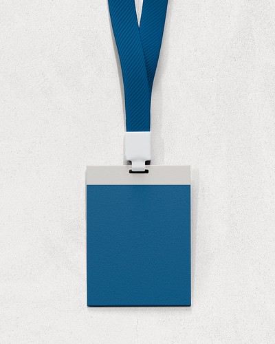 Staff badge png mockup, professional | Premium PNG - rawpixel