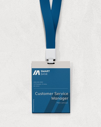 Staff badge png mockup, professional | Premium PNG - rawpixel