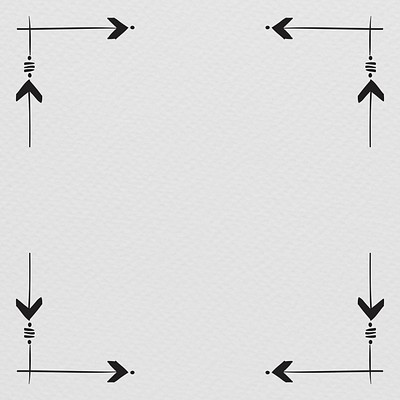 Png frame border bohemian arrow | Premium PNG - rawpixel