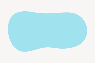Blue blob png sticker, transparent | Premium PNG - rawpixel