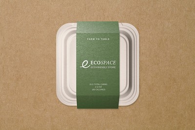 Food box label mockup, editable | Premium PSD Mockup - rawpixel