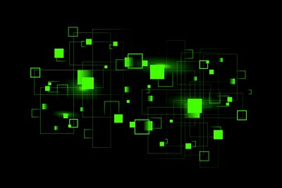 Green tech square abstract background | Premium Photo - rawpixel