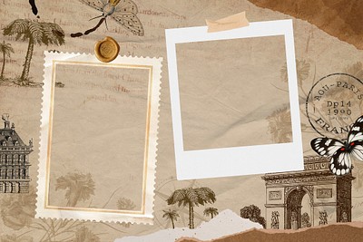 Vintage Instant Photo Frame Background | Premium Photo - Rawpixel