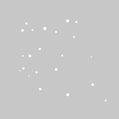 White dots, falling snow clipart | Free Vector - rawpixel