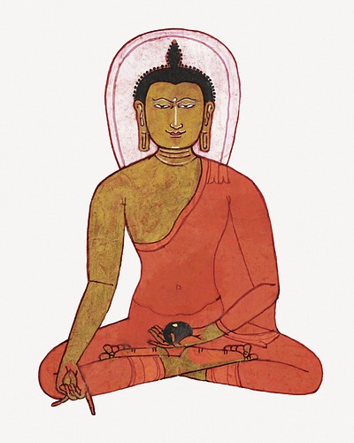 Buddhist ritual instruction card, Tsakali | Free Photo - rawpixel