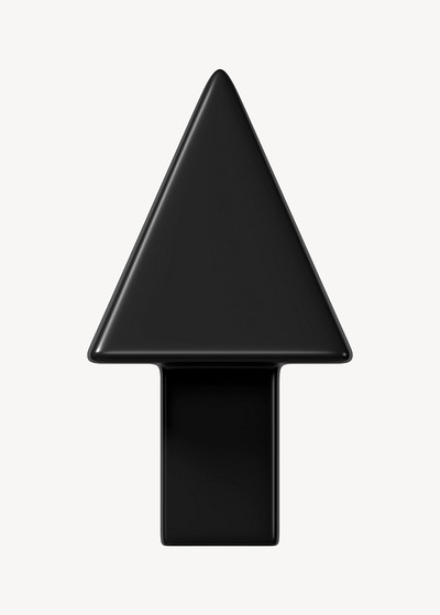 3D black arrow clipart psd | Premium PSD - rawpixel