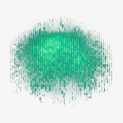 Green computer code png, abstract | Premium PNG - rawpixel