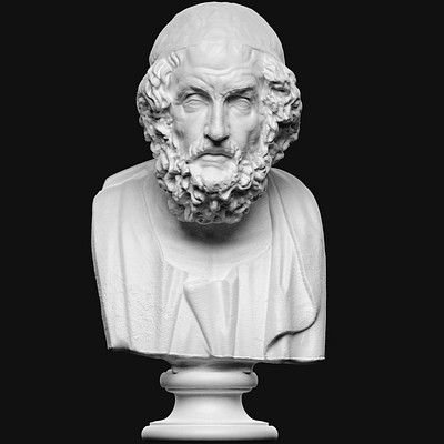 Portrait Homer (8th century BC) | Free Photo - rawpixel