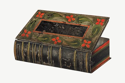 Toleware Trinket Box (ca.1940) Charles | Free Photo Illustration - rawpixel