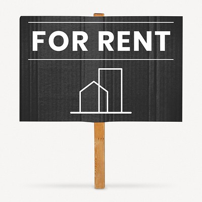 For rent sign mockup, editable | Premium PSD Mockup - rawpixel