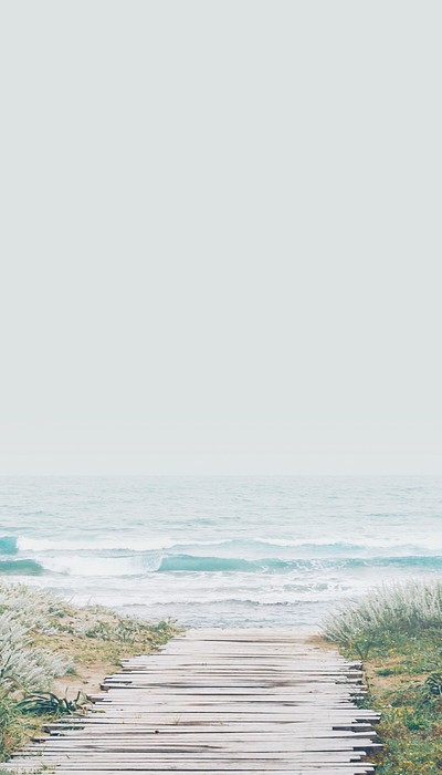 Beautiful beachfront mobile wallpaper | Free Photo - rawpixel