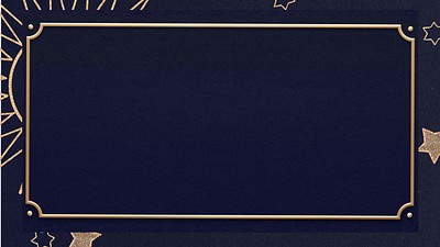 Navy celestial frame desktop wallpaper | Premium Photo - rawpixel