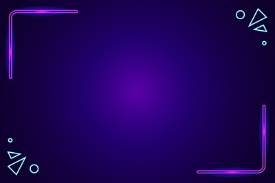 Neon purple border background | Free Photo - rawpixel