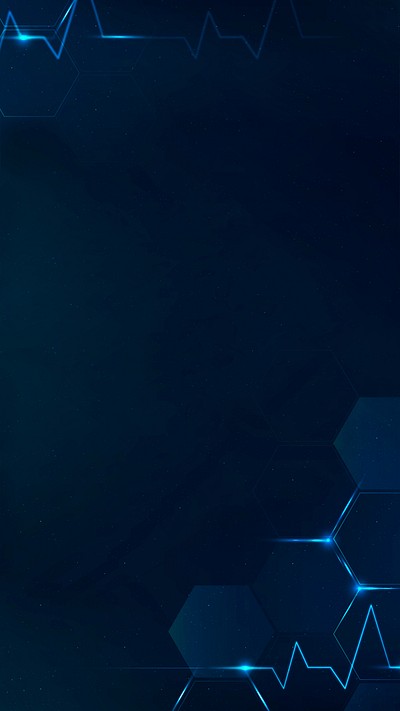 Medical blue technology iPhone wallpaper | Free Photo - rawpixel