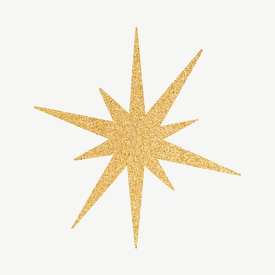 Png gold sparkling star, transparent | Premium PNG - rawpixel