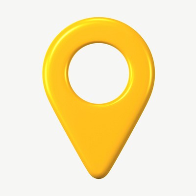 PNG 3D location pin, element | Premium PNG - rawpixel