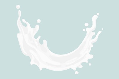 Milk splash, food texture element | Free PSD - rawpixel