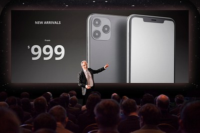 Big presentation screen mockup psd | Premium PSD Mockup - rawpixel