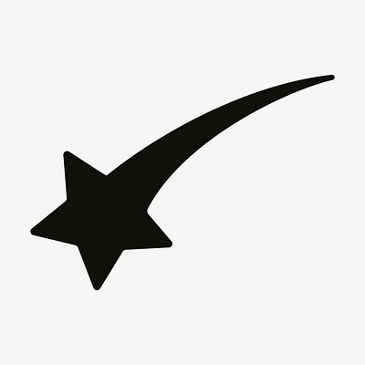 Shooting star collage element | Free Photo Illustration - rawpixel