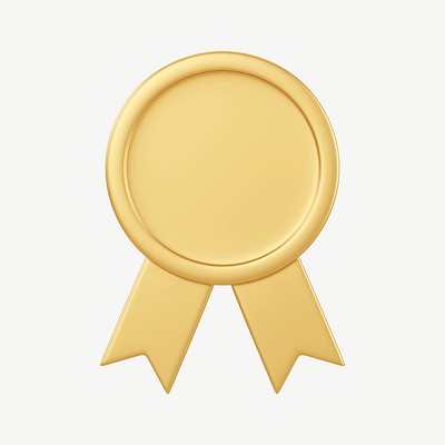 PNG 3D gold medal, element | Premium PNG - rawpixel