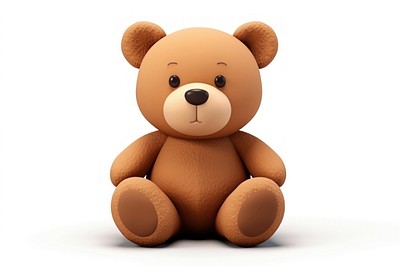 PNG Cartoon plush bear toy. | Premium PNG - rawpixel