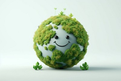 Sphere plant green toy | Free Photo Illustration - rawpixel