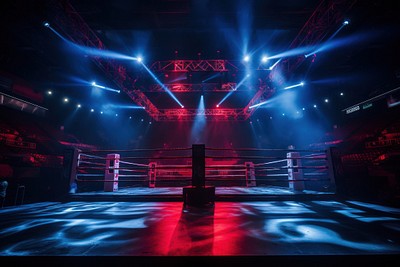 Lighting boxing stage entertainment. | Free Photo - rawpixel
