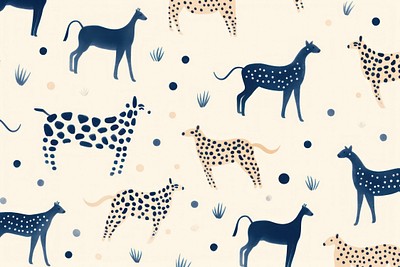 Pattern animal backgrounds wildlife. | Premium Photo Illustration ...